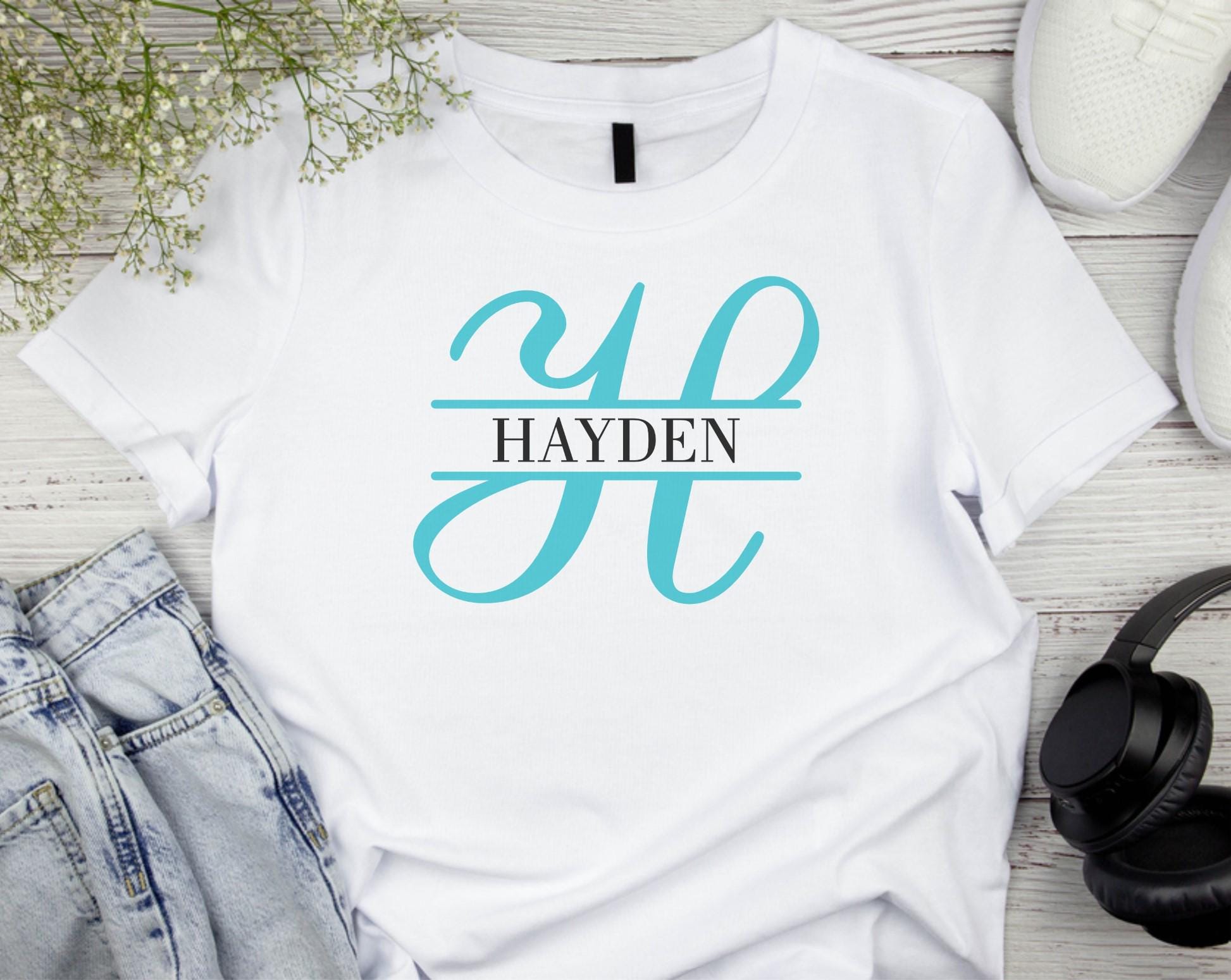 Split Monogram Alphabet SVG Bundle Frame Alphabet Cut Files 26 ...