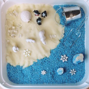Winter Arctic Sensory Bin - Etsy