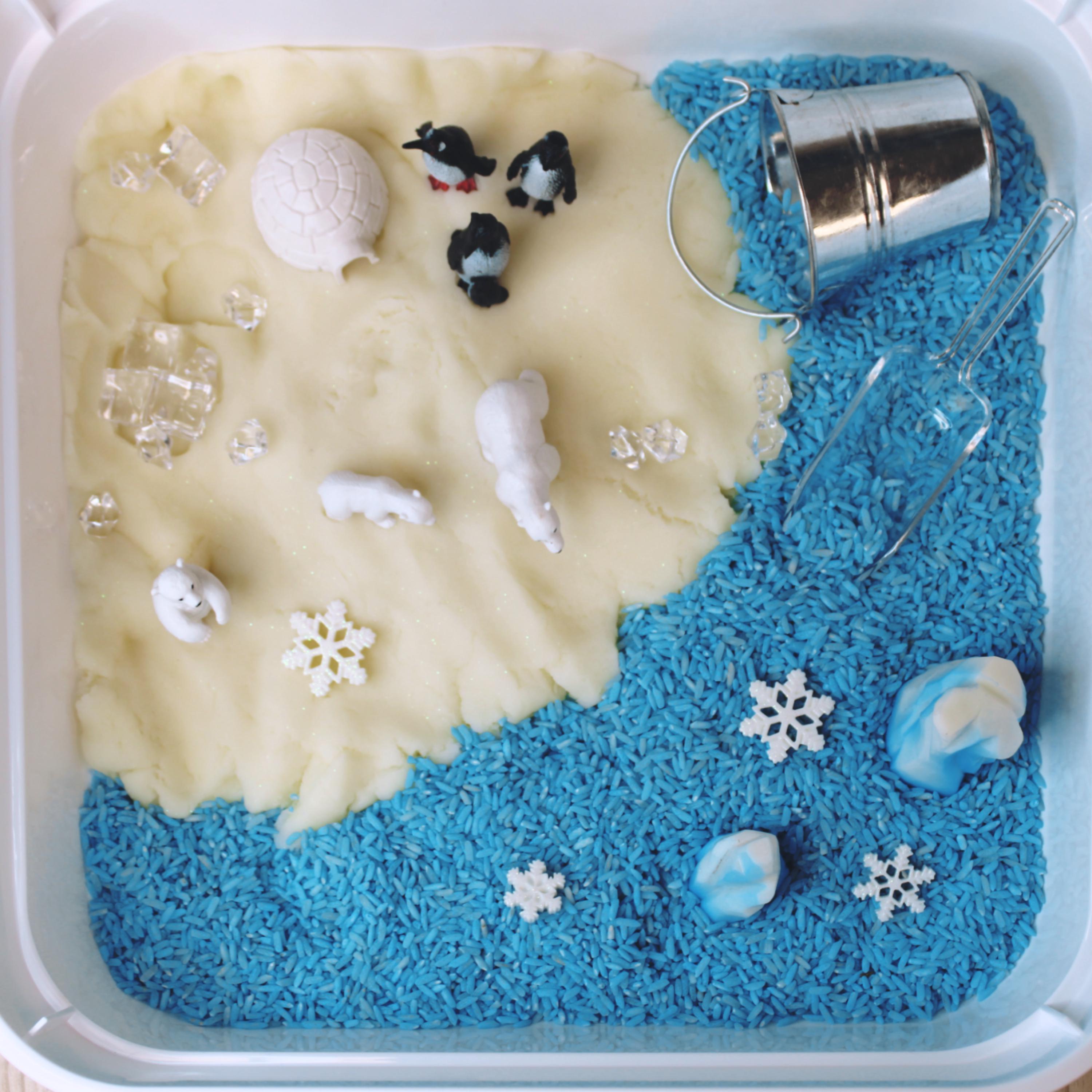 Winter Arctic Sensory Bin - Etsy