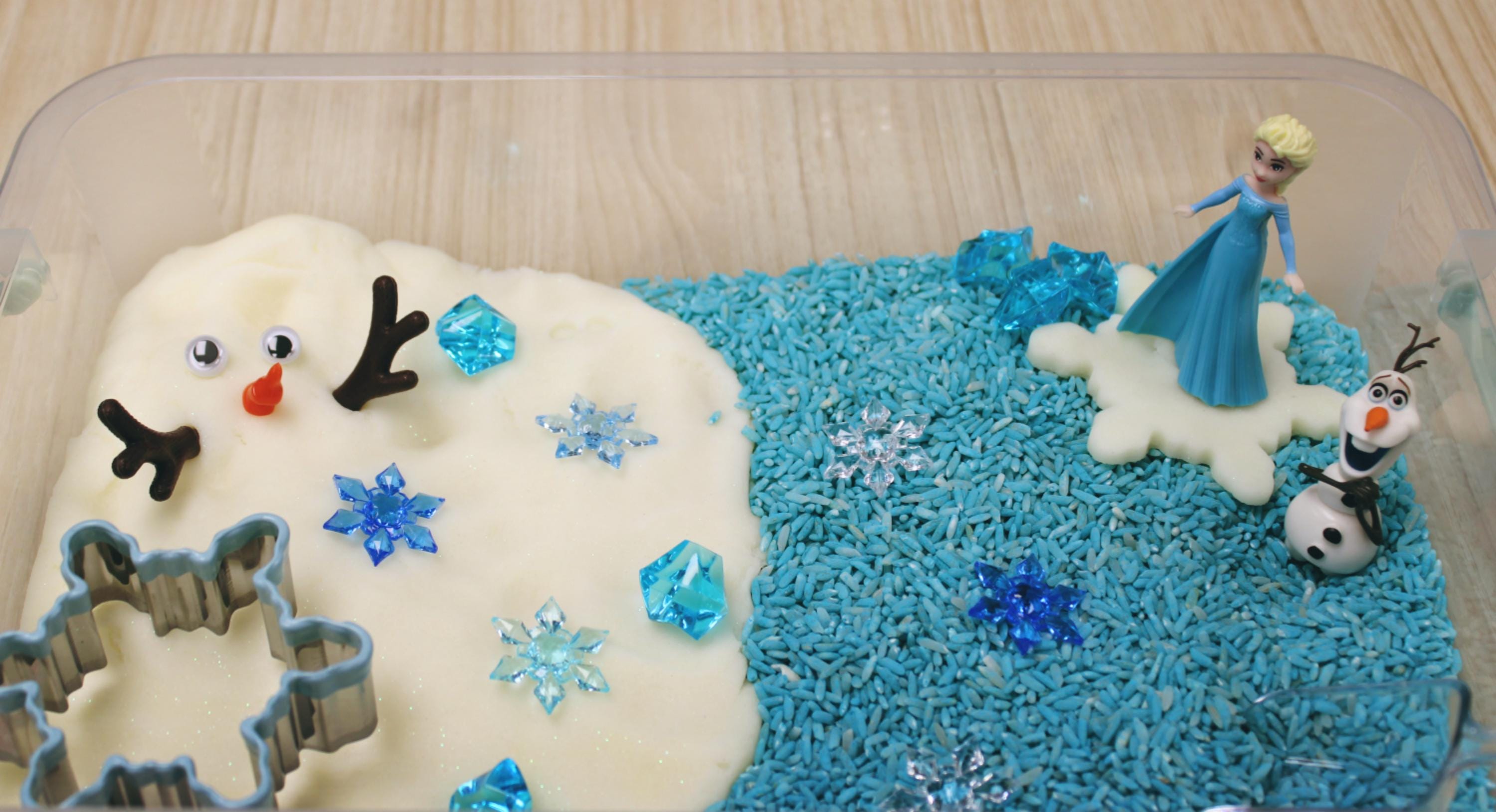Frozen Sensory Bin - Etsy