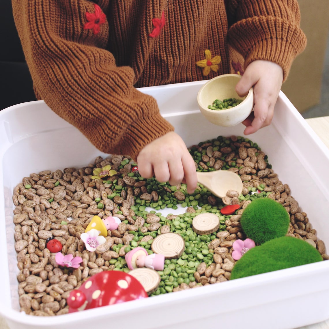 Fairy Garden Sensory Bin - Etsy