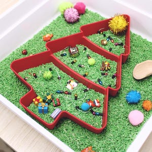 Christmas Tree Sensory Bin - Etsy