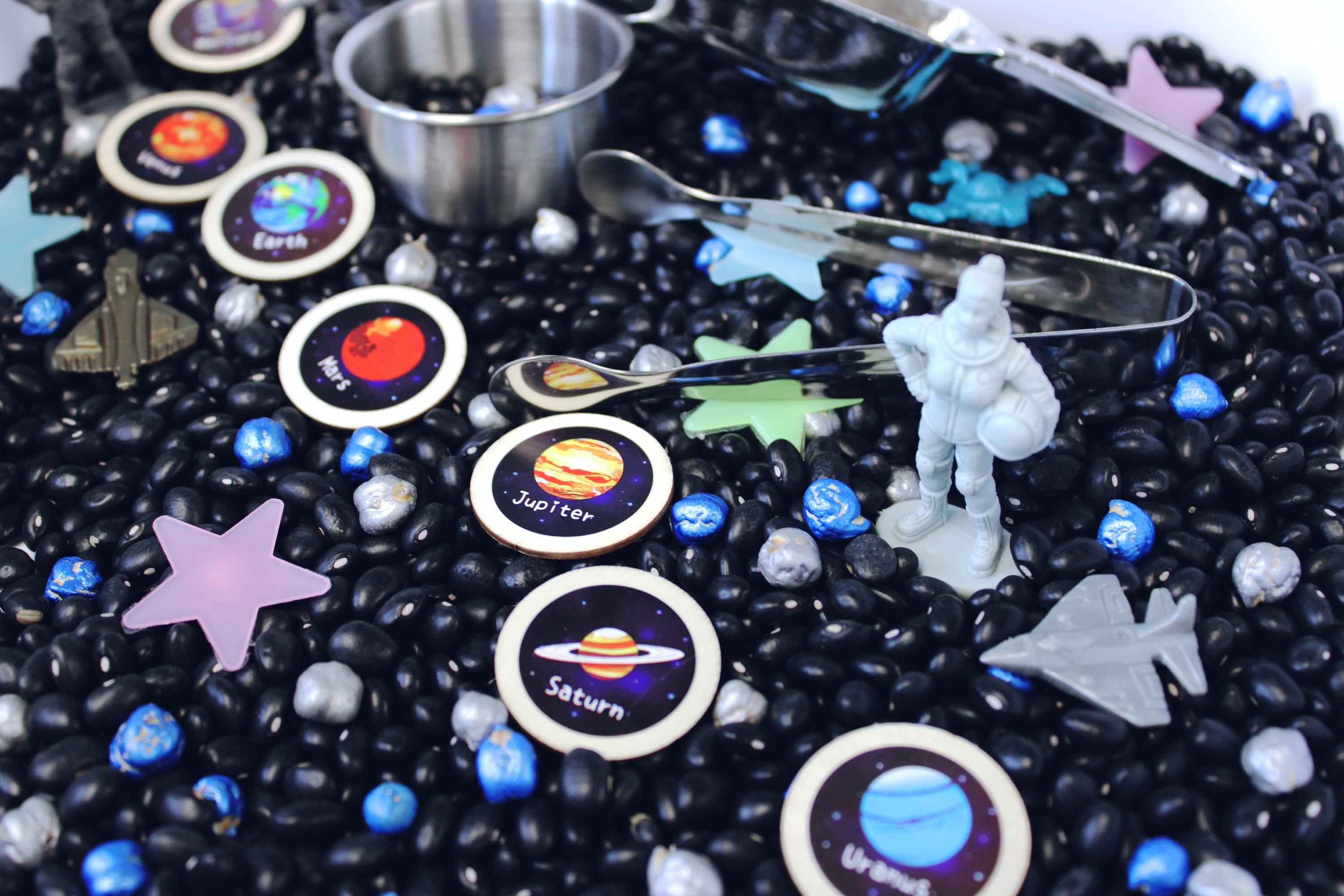 Space Sensory Bin - Etsy