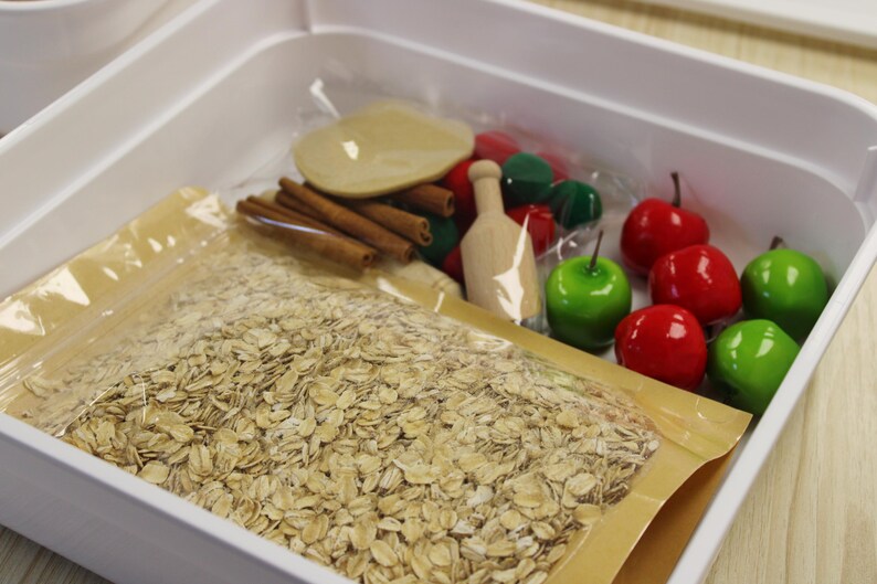 Apple Pie Sensory Bin - Etsy