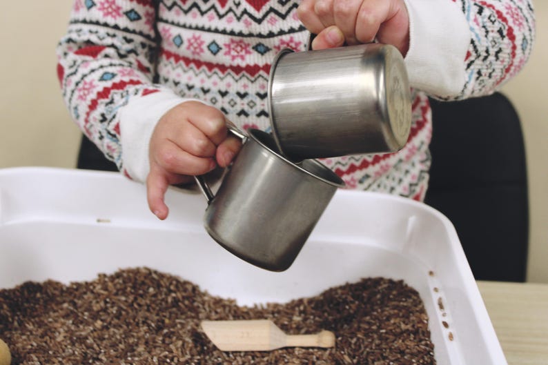 Hot Chocolate Sensory Bin - Etsy