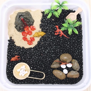 Dinosaur Sensory Bin - Etsy