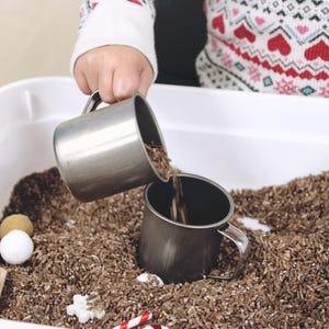 Hot Chocolate Sensory Bin - Etsy