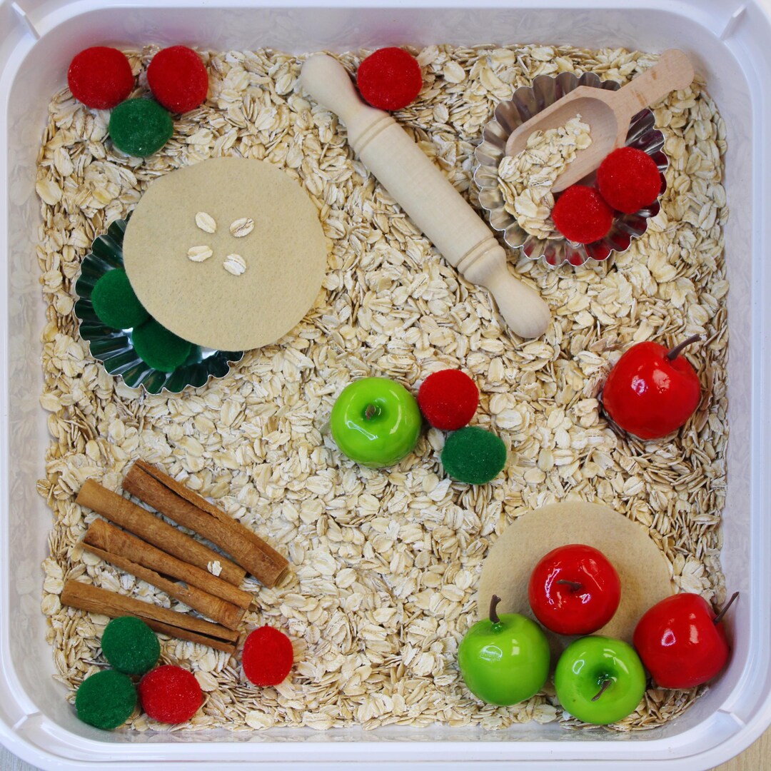 Apple Pie Sensory Bin - Etsy