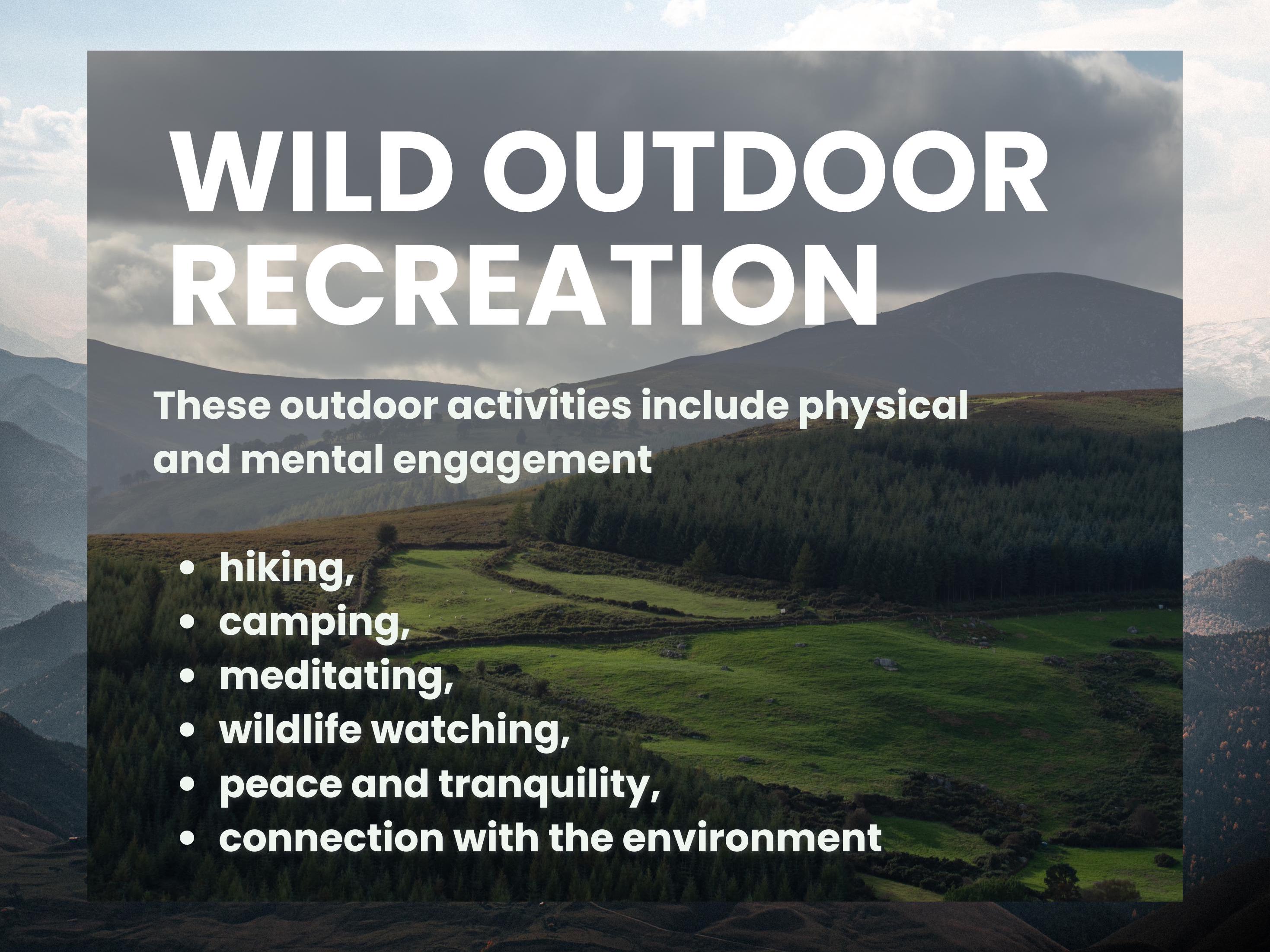 Advanced Outdoor Challenge, Five-day Nature Challenge, Nature Retreat ...