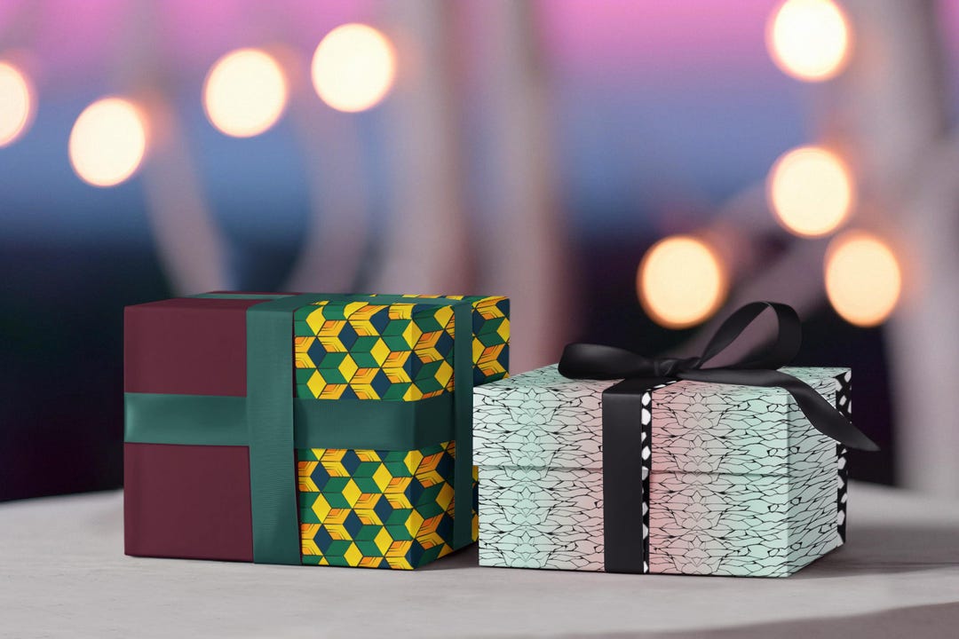 Demon Slayer Giyu Wrapping Paper - Etsy