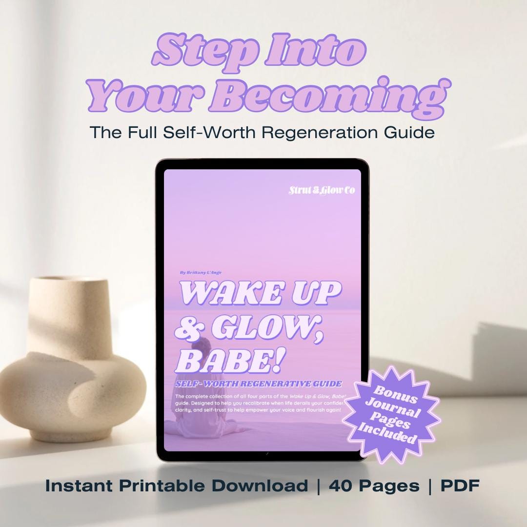 Self-worth Guide With Journal Prompts | Confidence & Personal Growth ...