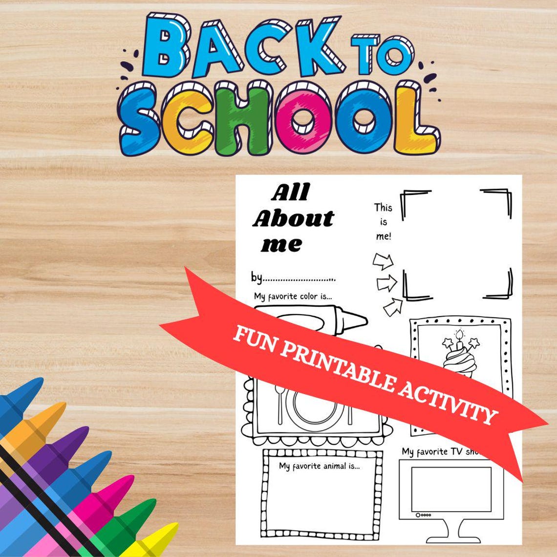 All About Me Worksheet for Elementary School Teachers Printable ...