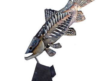 Rainbow Trout Metal Art - Etsy
