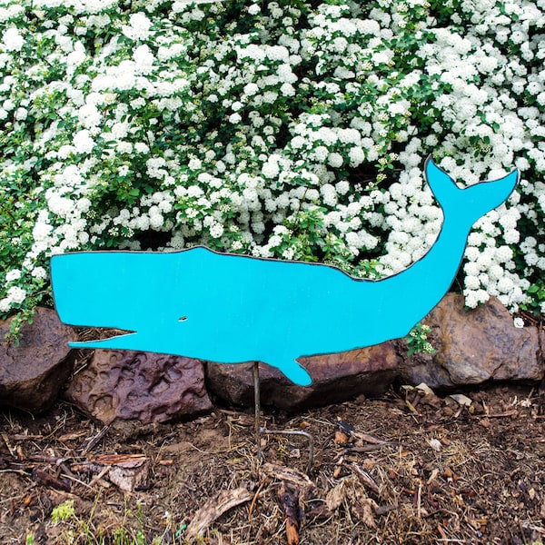 Metal Whale - Etsy