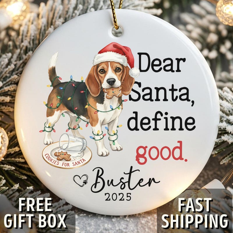 Beagles and Christmas - Etsy