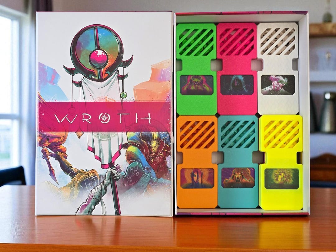 Wroth With Expansions - Organizer Insert - Etsy