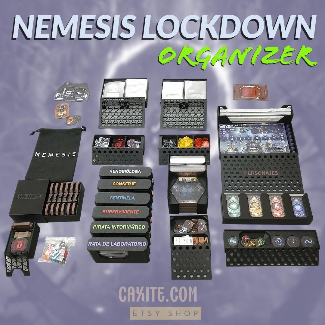 Complete Nemesis Lockdown Insert + Deluxe Doors and Eggs - Etsy