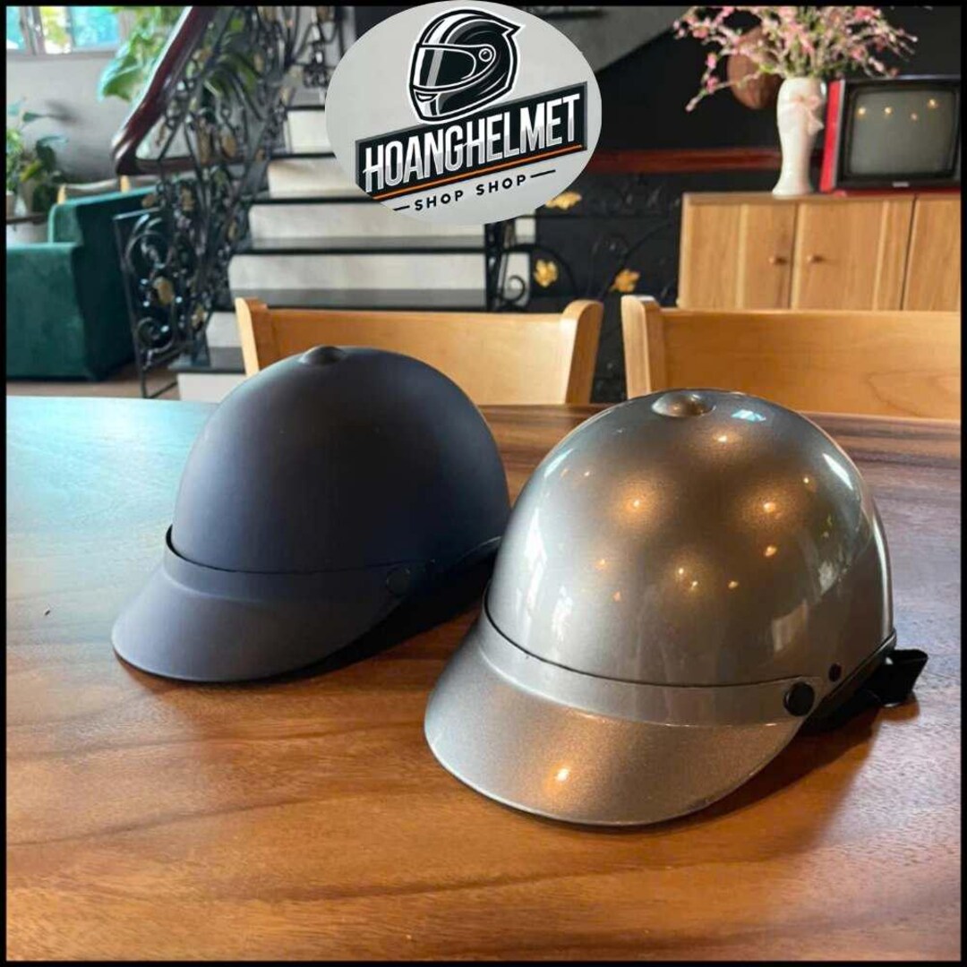 Metallic Baseball Cap Style Helmet Modern Open Face Helmet for Scooter ...