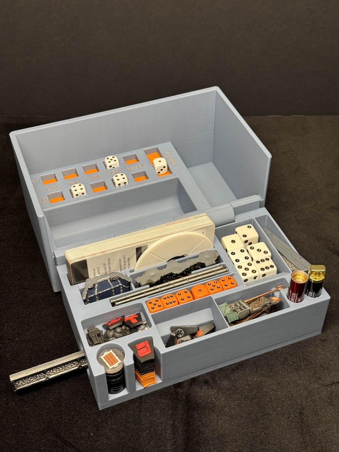 Kill Team Utility Box With Dice and Nachos (3rd Edition) - Etsy