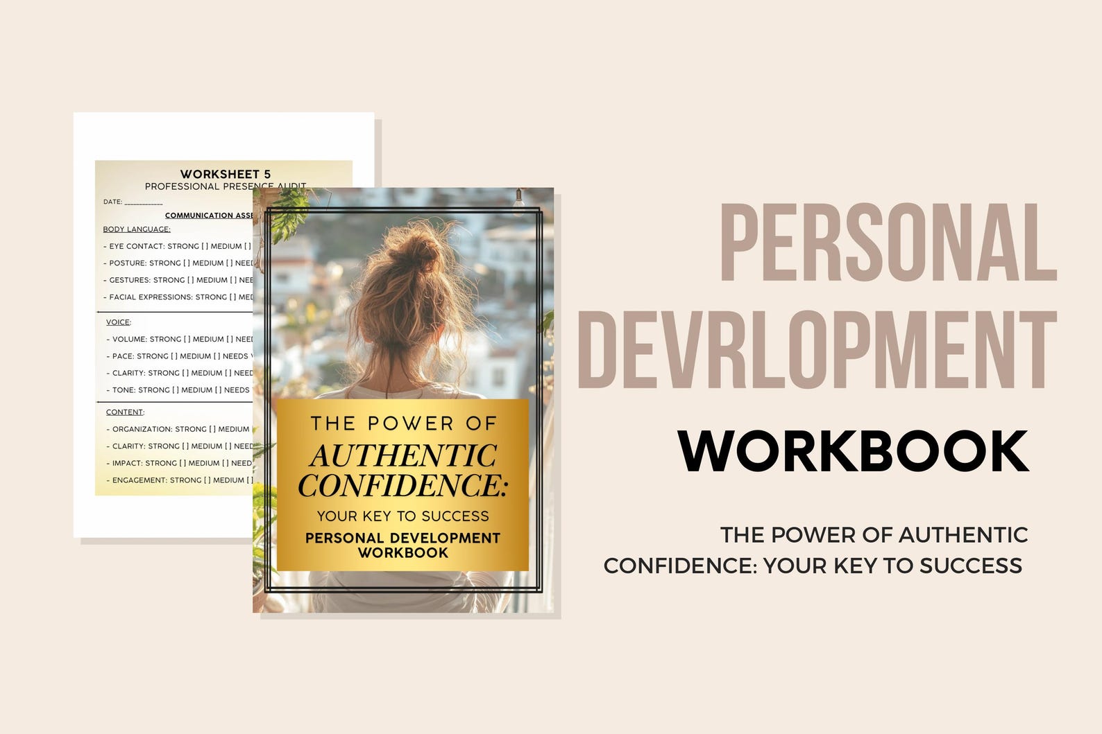 The Power of Authentic Confidence Book & Workbook Bundle | With Resell ...