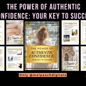 The Power of Authentic Confidence Book & Workbook Bundle | With Resell ...