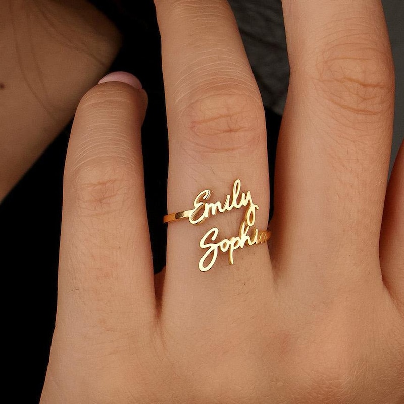 Name Ring - Etsy