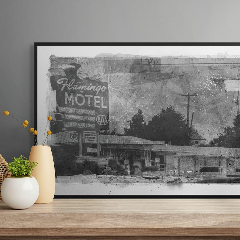 Motel Postcards - Etsy