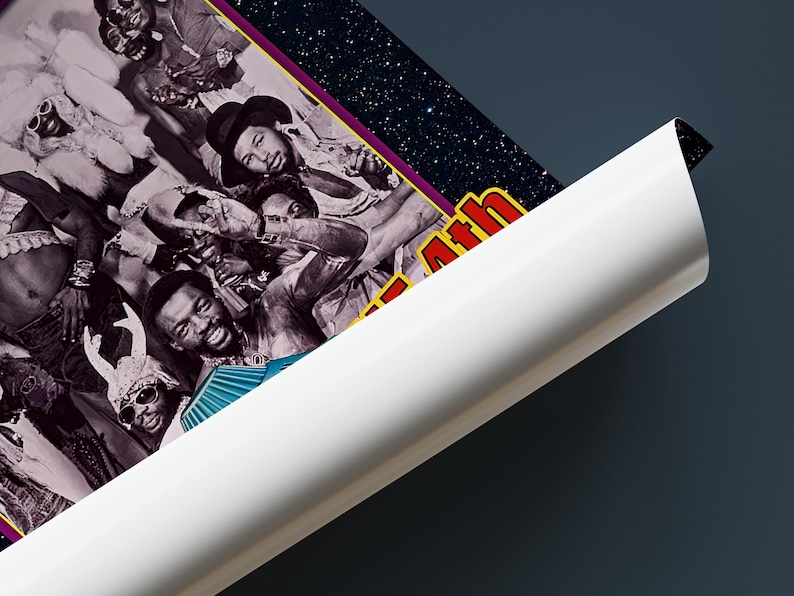 Funkadelic & Parliament Vintage-style Music Poster | Psychedelic Funk ...