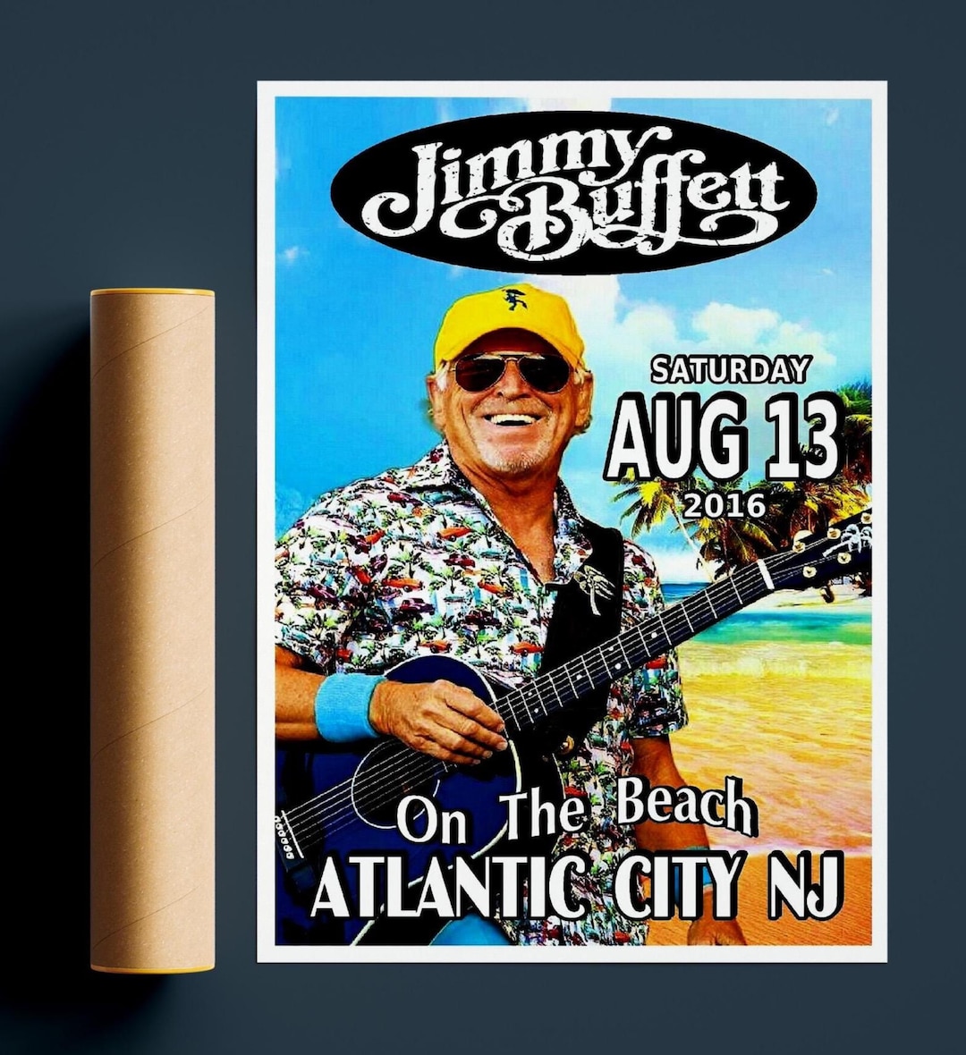 Jimmy Buffett Poster Print | Vintage Concert Poster Print | Jimmy ...