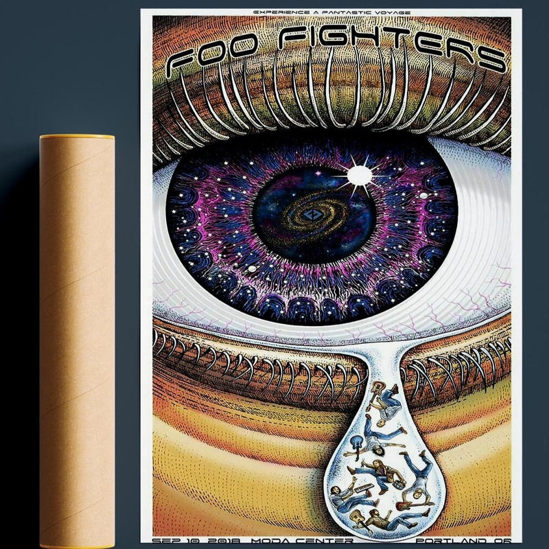 Foo fighters concerts poster - Etsy.de