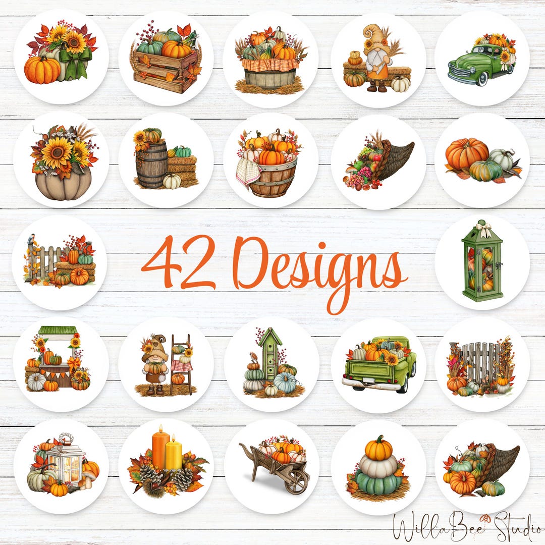 Autumn Stickers | Fall Stickers | Harvest Stickers | Pumpkin Stickers ...