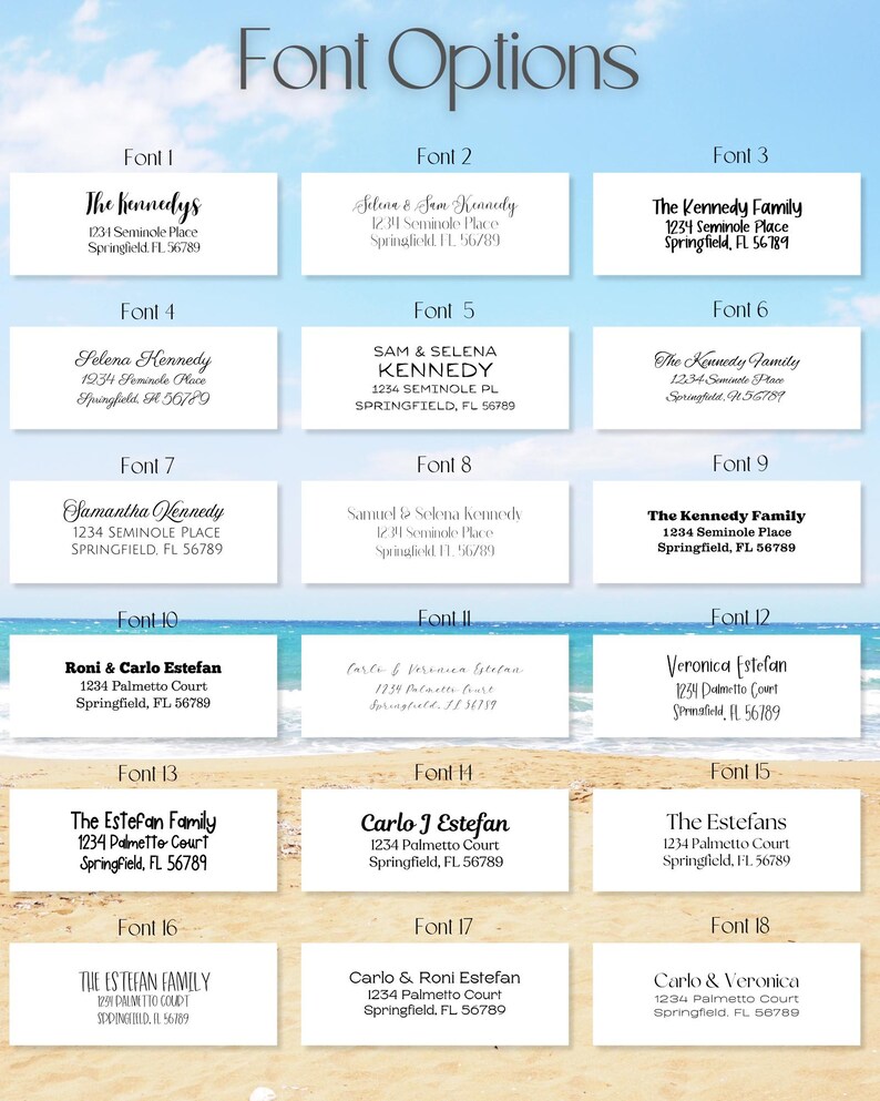 Florida State Mailing Labels | Sunshine State Mailing Labels | Florida ...