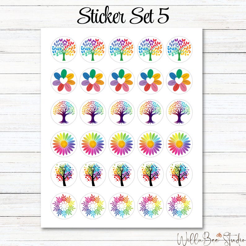 Rainbow Pride Stickers | Rainbow Pride Label | Classic Rainbow Pride ...