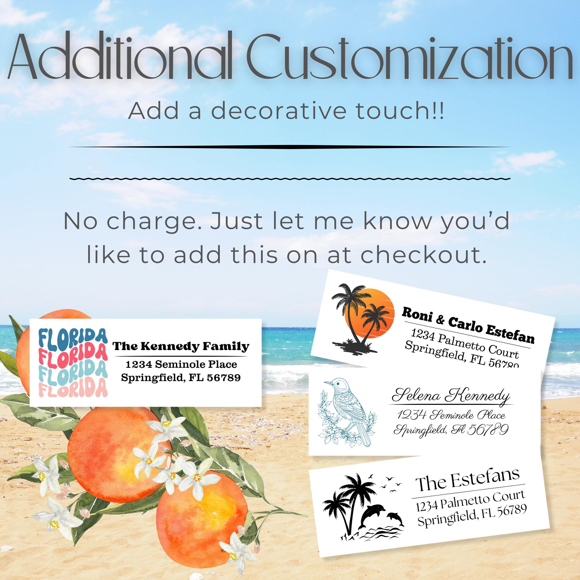 Florida State Mailing Labels | Sunshine State Mailing Labels | Florida ...