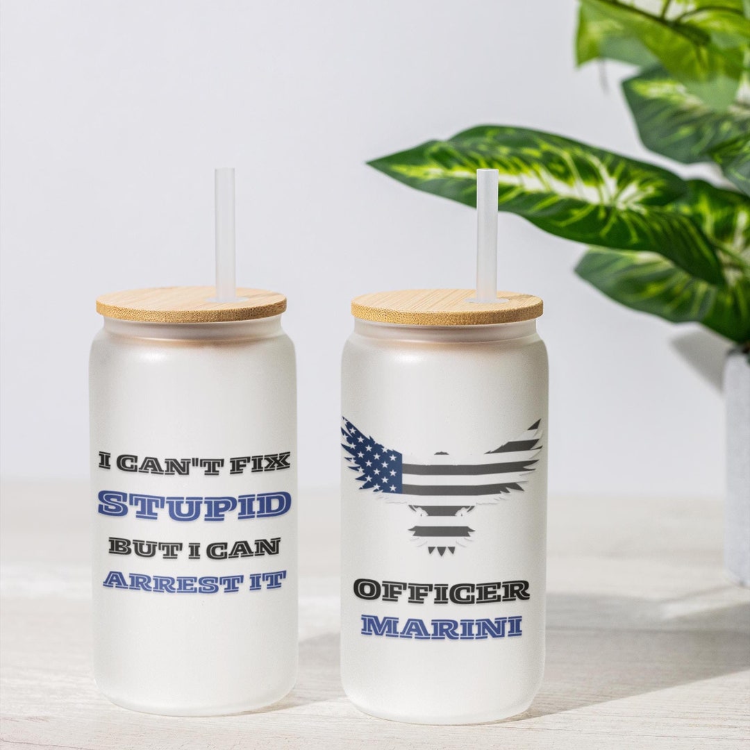 I Can't Fix Stupid, but I Can Arrest It, Personalized Police Mug, Law ...