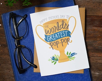 Best Pop Ever Card | Etsy