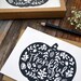 Fall Note Card Set Thankful Happy Fall Hello Autumn Black - Etsy