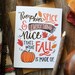 Fall Card, Pumpkin Spice & Everything Nice Greeting Card, Happy Fall ...