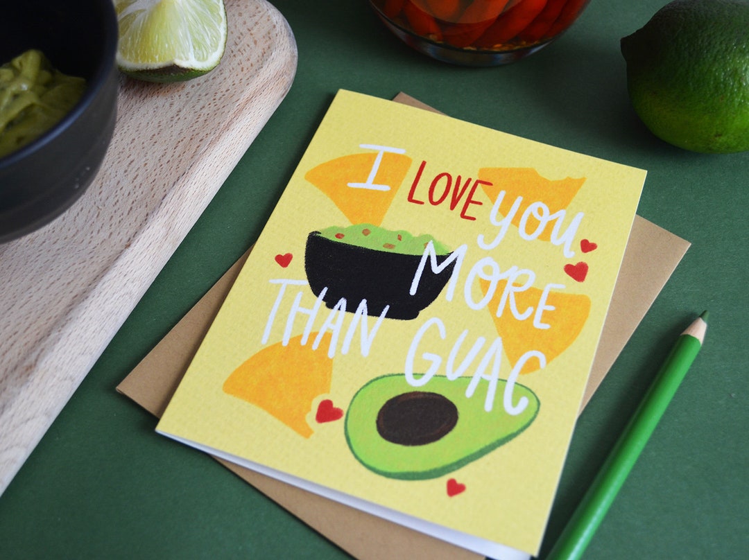 Happy Valentine's Day, Galentine Valentine, I Love You More Than Guac ...