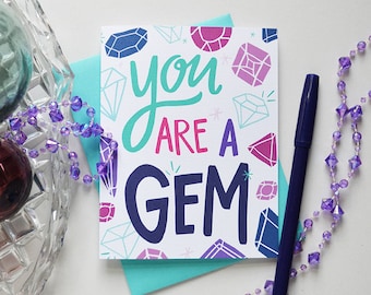 You're a Gem - Etsy