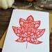 Colorful Fall Note Card Set, Thankful, Happy Fall, Hello Autumn ...