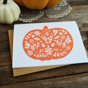 Colorful Fall Note Card Set, Thankful, Happy Fall, Hello Autumn ...