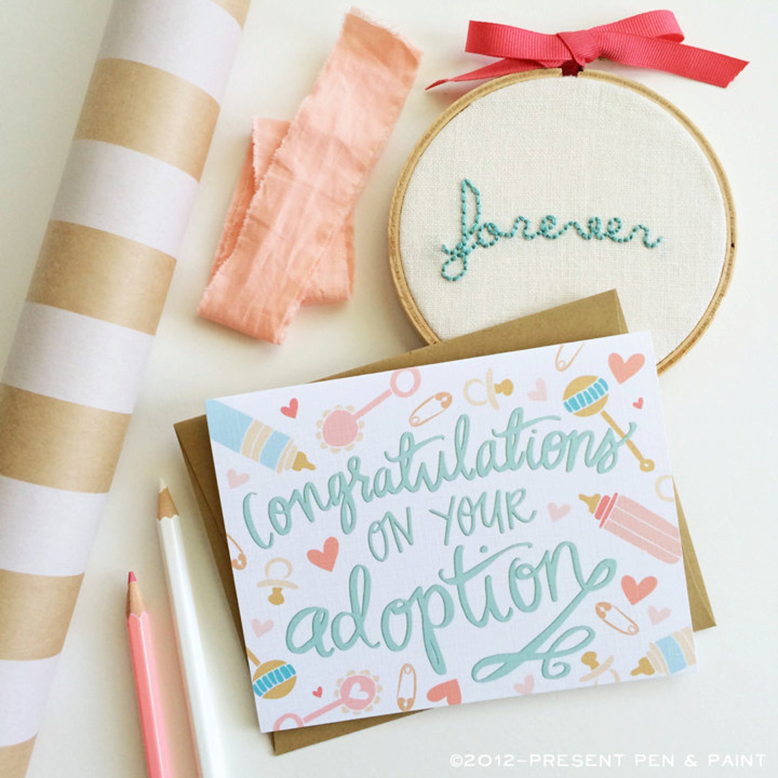 Congratulations on Your Adoption Welcome Little One Baby | Etsy