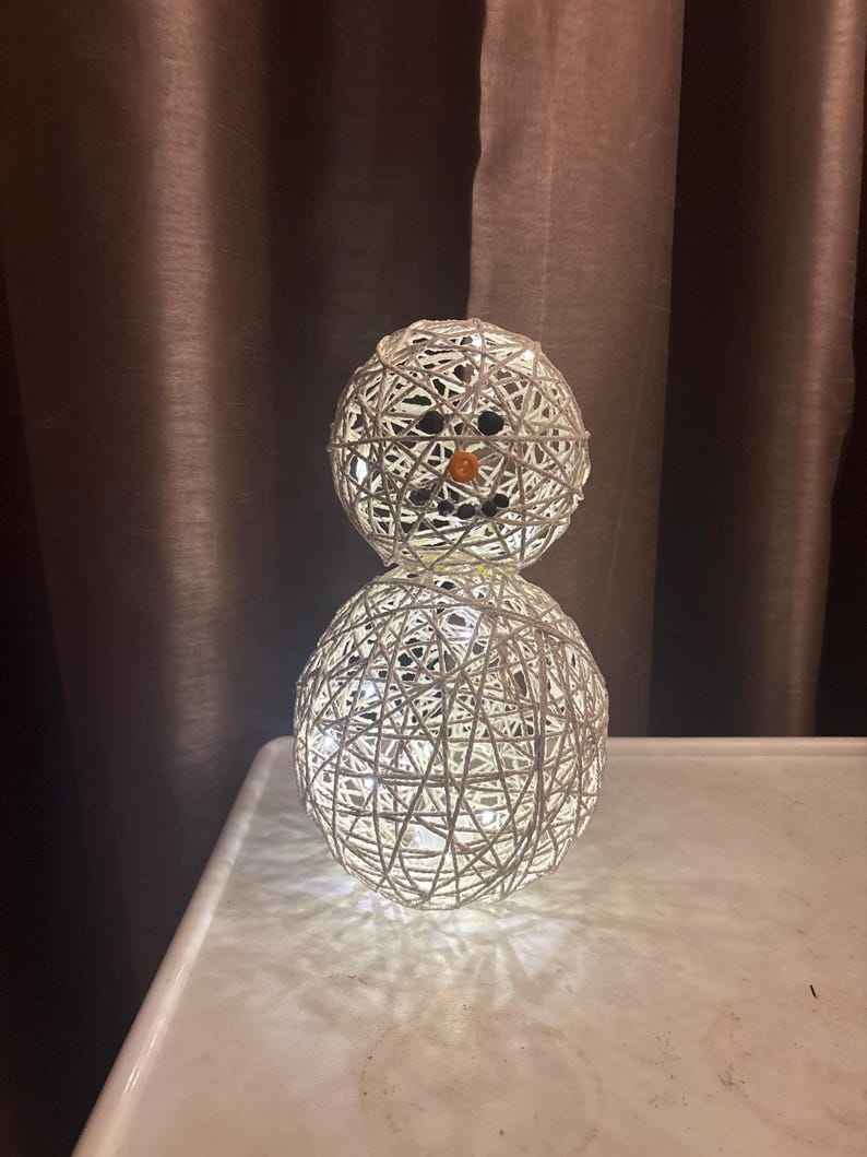 Snowman Decoration - Etsy