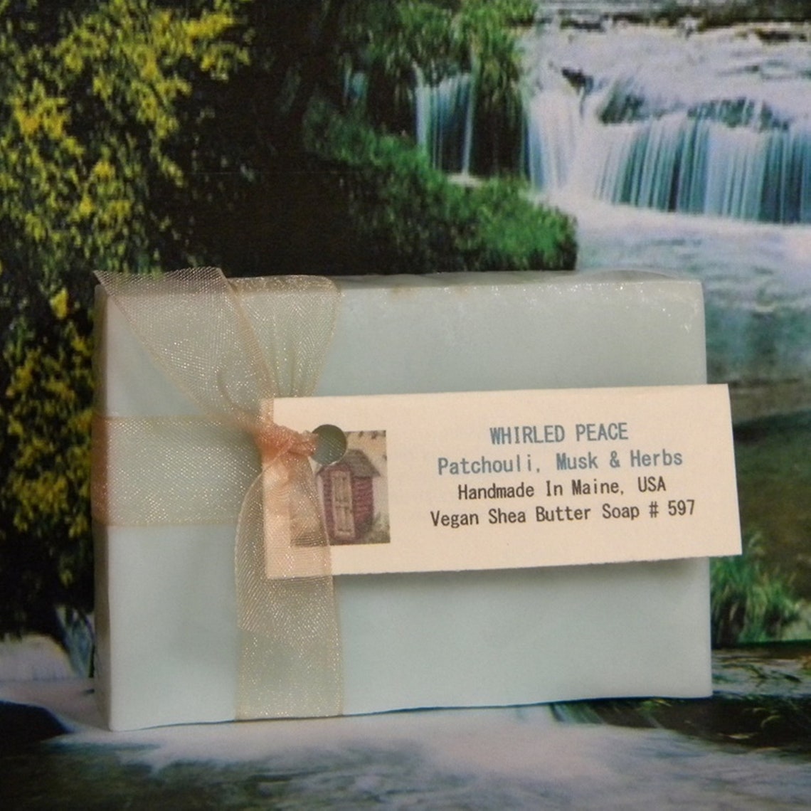 WHIRLED PEACE Patchouli Musk & Herbs Scented Soap Bar Compare to Polo ...