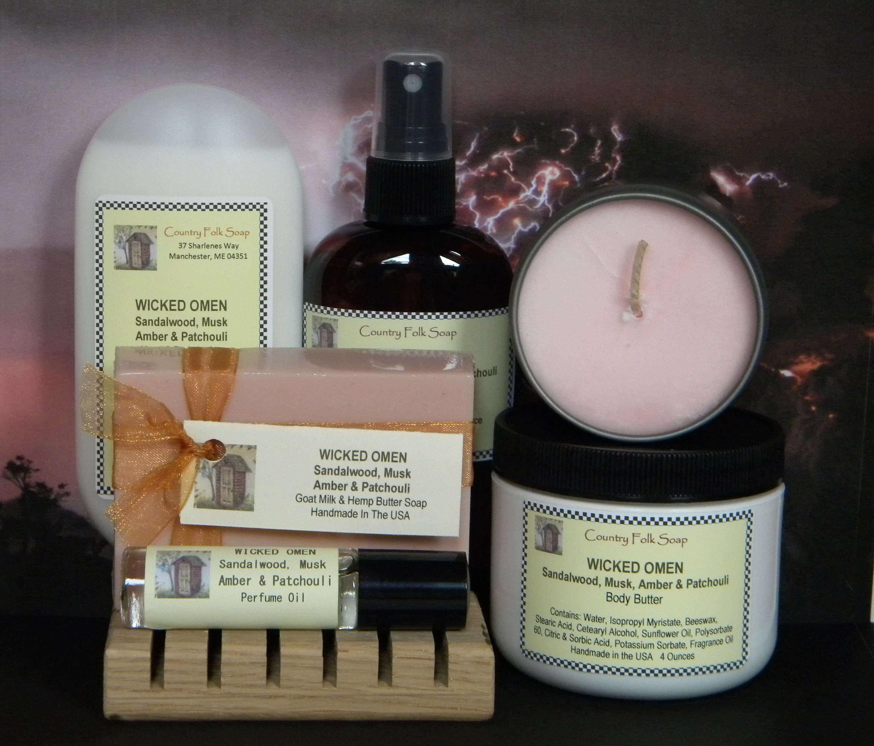 WICKED OMEN Sandalwood Lotion Sandalwood Lotion Blend With - Etsy