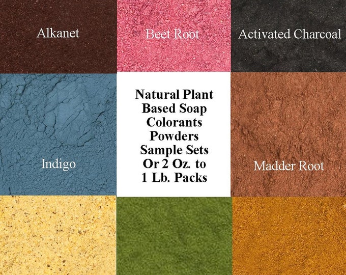 Natural Soap Colors Sample Set Soap Colorants Supplies - Etsy