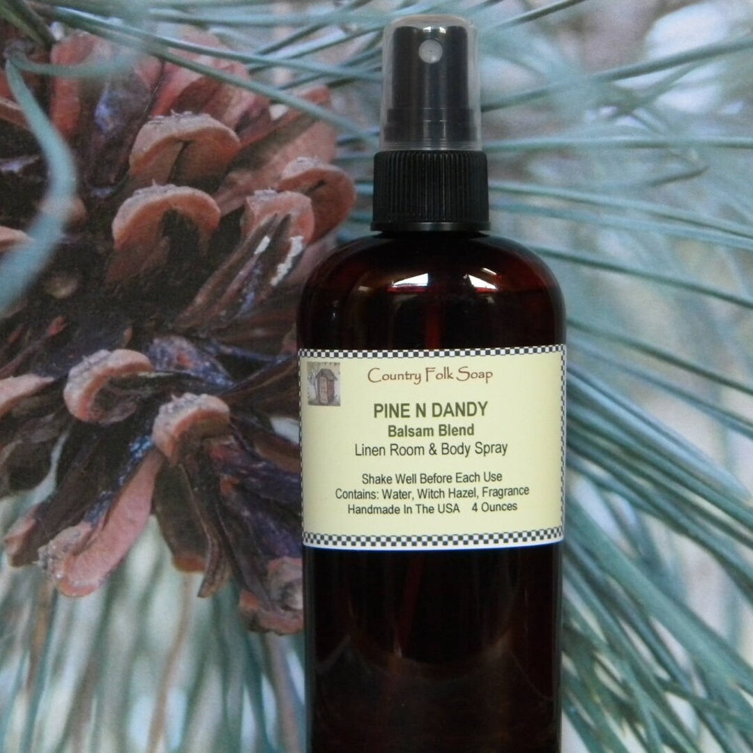 PINE N DANDY Balsam Pine Room Spray, Natural Air Freshener, Balsam Pine ...