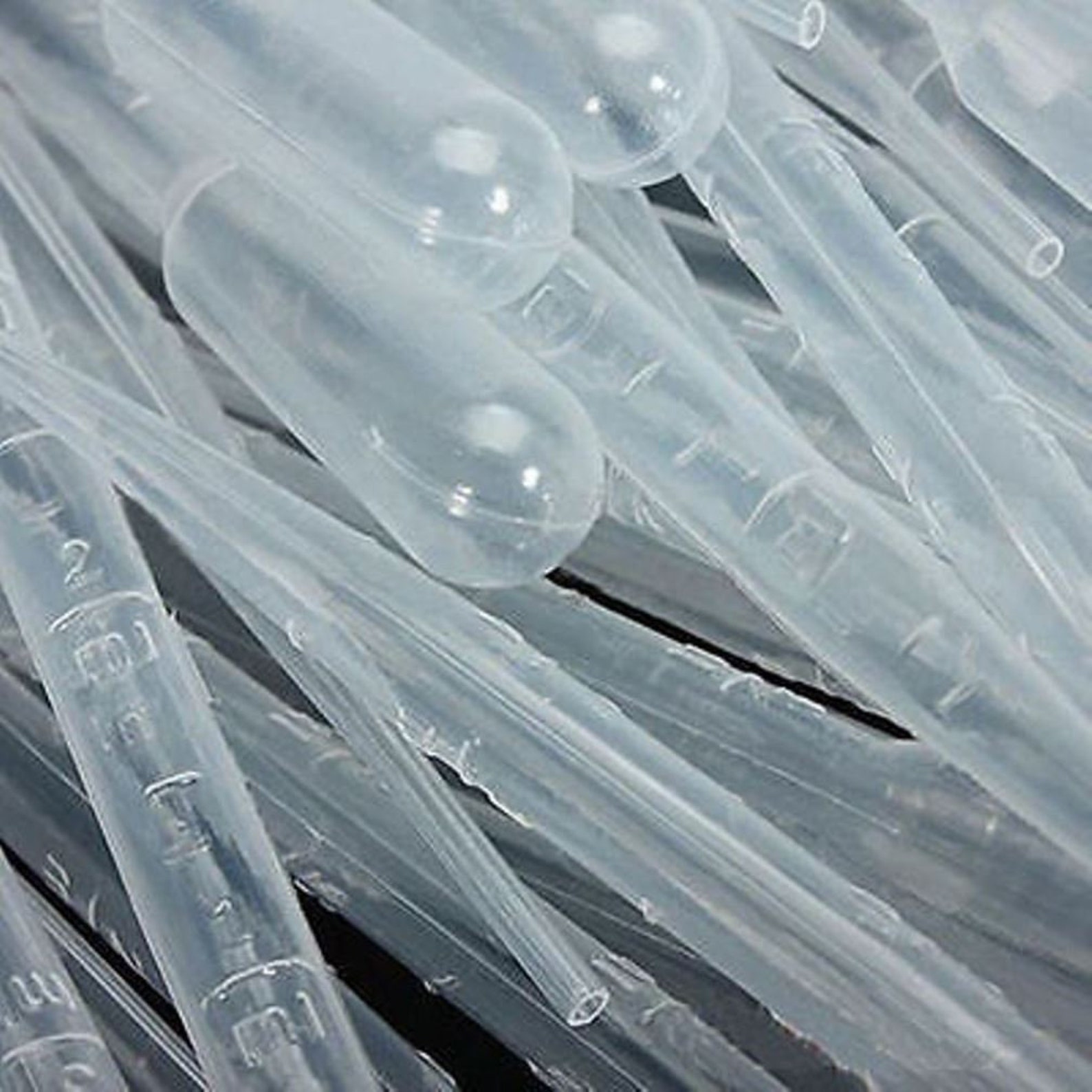 Plastic Droppers 50 Qty Disposable Pipettes 3 Ml for Measuring | Etsy