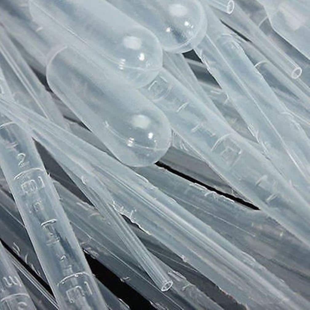 Plastic Droppers 50 Qty Disposable Pipettes 3 Ml for Measuring - Etsy